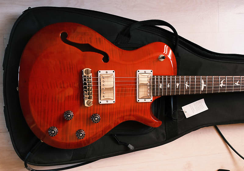PRS S2 Singlecut Semi-Hollow 2020 - Scarlet Red | Reverb UK