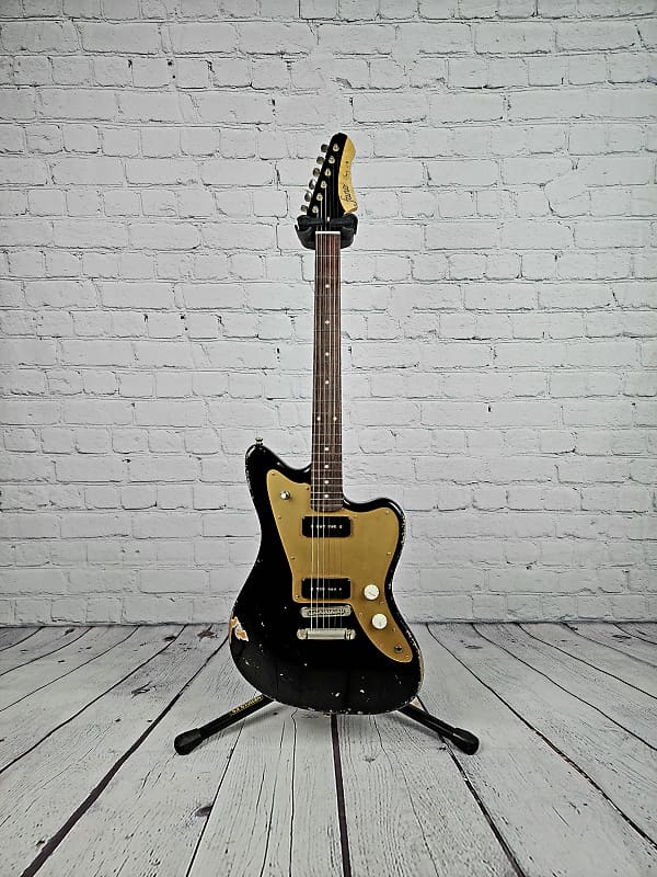 Fano Guitars JM6 Oltre 6 String Electric Guitar Bull Black | Reverb