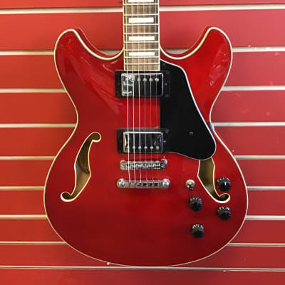 Alden AD Western Star Semi Acoustic Guitar Green Sparkle Jazz | Reverb