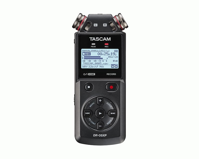 Tascam DR-05XP 2-Channel 32-Bit Float Handheld Recorder | Reverb