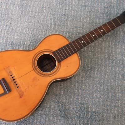 Vintage Antique 1900s Victoria Parlor Acoustic Guitar | Reverb