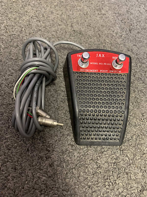 Vintage JAX Instrument Foot Switch | Reverb
