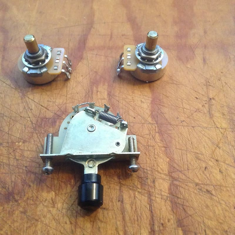 Fender 3 Way Switch And Pots | Reverb