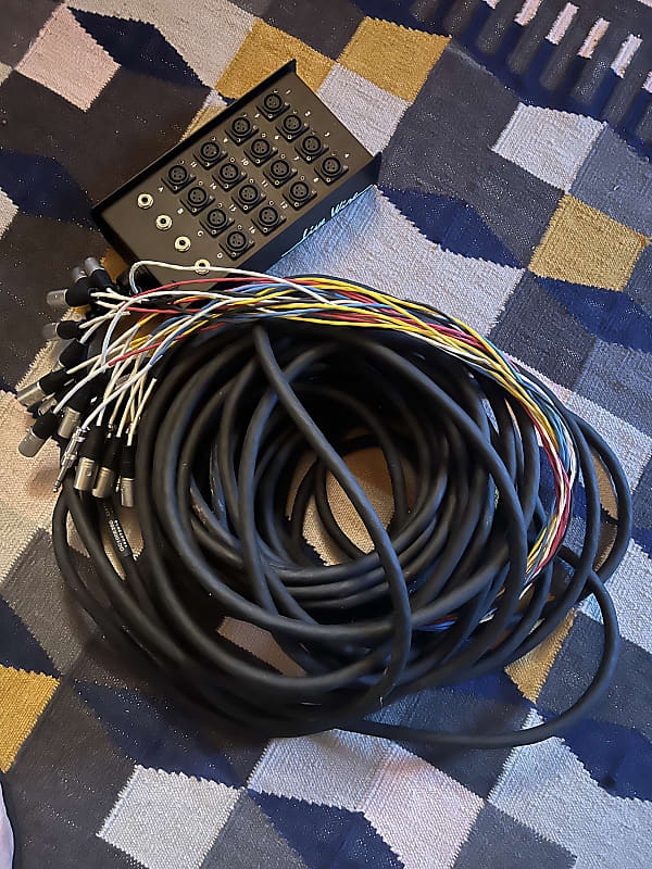 Live Wire 16x4 Snake with XLR channels and TRS Returns (100 | Reverb