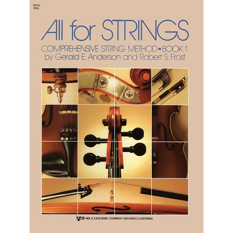 All For Strings Comprehensive String Method Viola Book One | Reverb