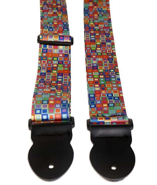 LG Squares 2" Webbed Guitar Strap | Reverb