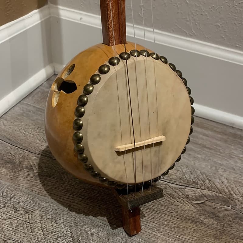 Witulski Custom Snake Head Gourd Banjo | Reverb