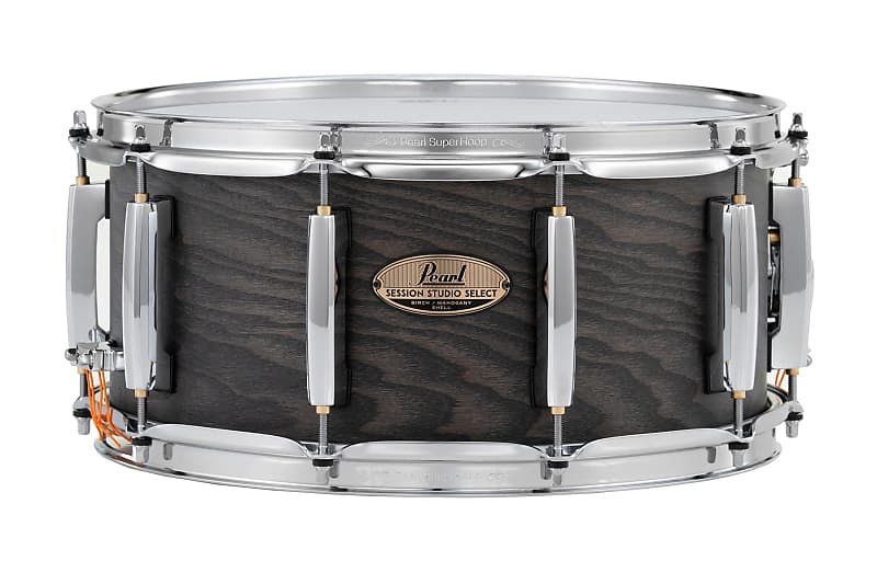 Pearl Session Studio Select 14"x6.5" Snare Drum - Black Satin | Reverb