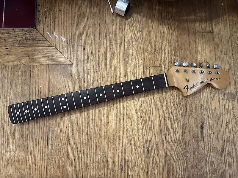 1971-1972 Fender Musicmaster Neck with Rosewood Fretboard - | Reverb
