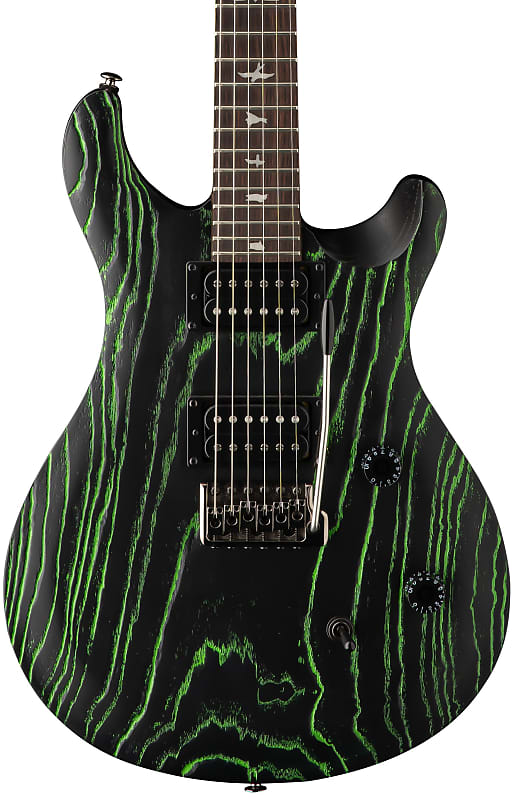 PRS SE Swamp Ash CE 24 Sandblasted Green | Reverb