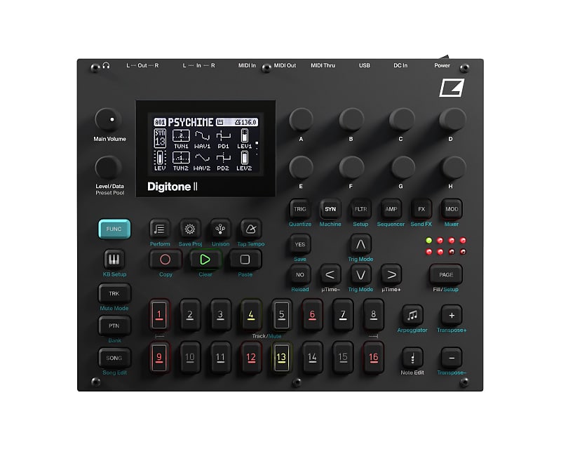 Elektron Digitone II Digital Synthesizer Sequencer | Reverb