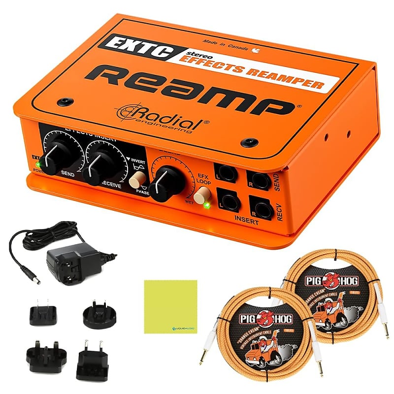 Radial Engineering EXTC-Stereo Guitar Effects Interface & | Reverb