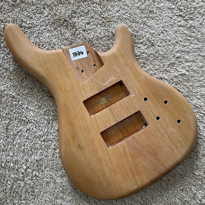 Mahogany Electric Bass Guitar Body DIY Project | Reverb