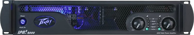 Peavey IPR2 2000 2-Channel 2000-Watt Power Amp | Reverb