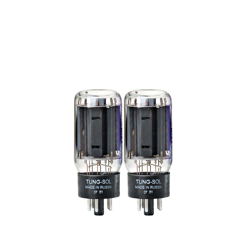 Tung-Sol 6L6 STR Power Tubes - Platinum Matched Pair | Reverb
