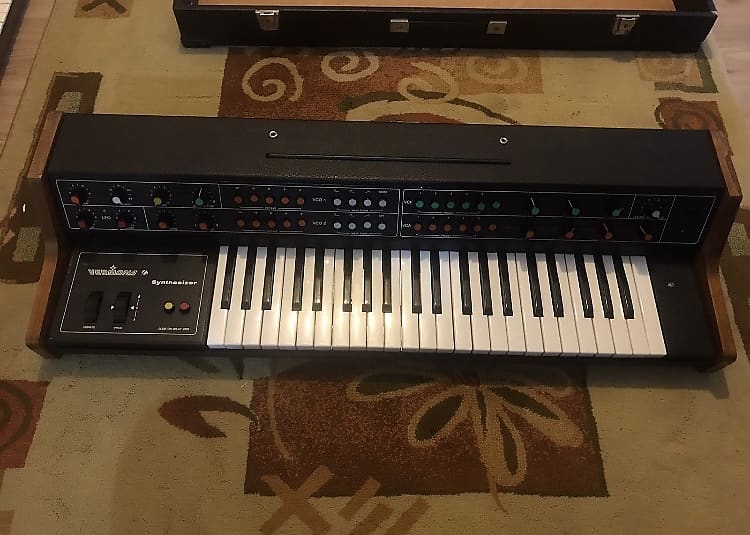 Vermona Synthesizer Black with Hard case Ups Express | Reverb