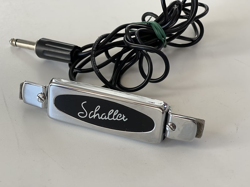 Schaller Schaller Acoustic Sound Pickup 60s-70s - Chrome | Reverb