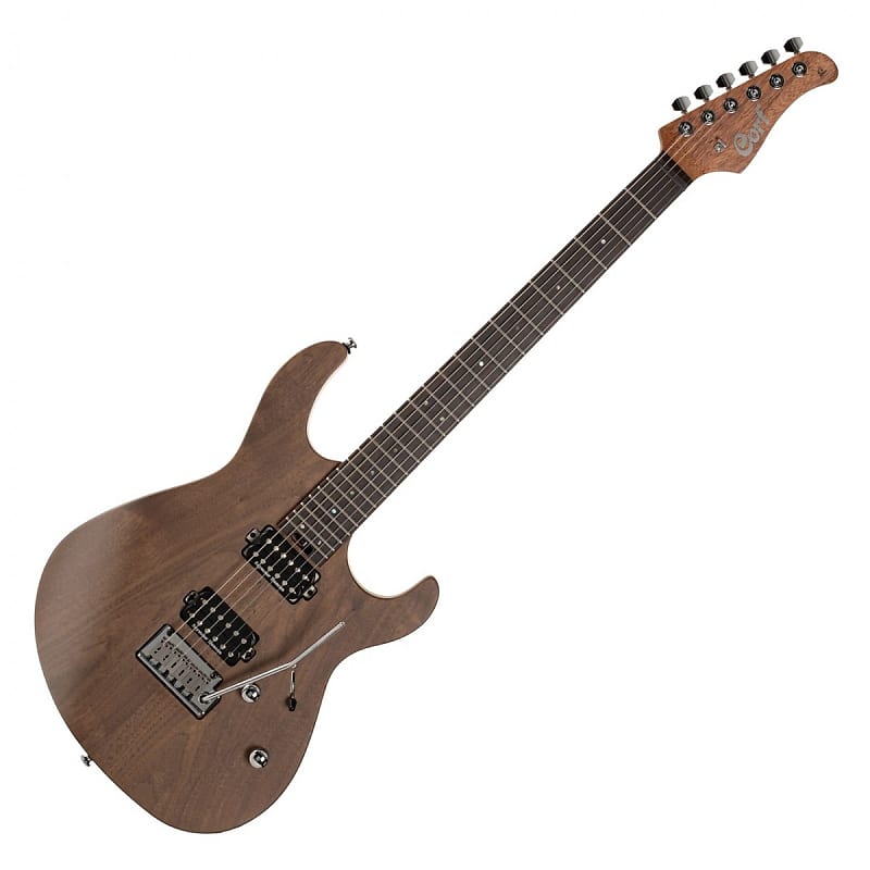 Cort G300RAWNS Raw Walnut Top African Mahogany Body & Neck | Reverb