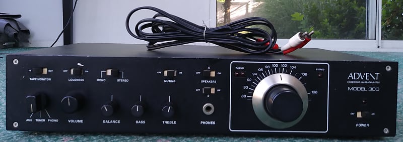 Advent 300 STEREO RECEIVER AMP/ PRE-AMP 1980's | Reverb