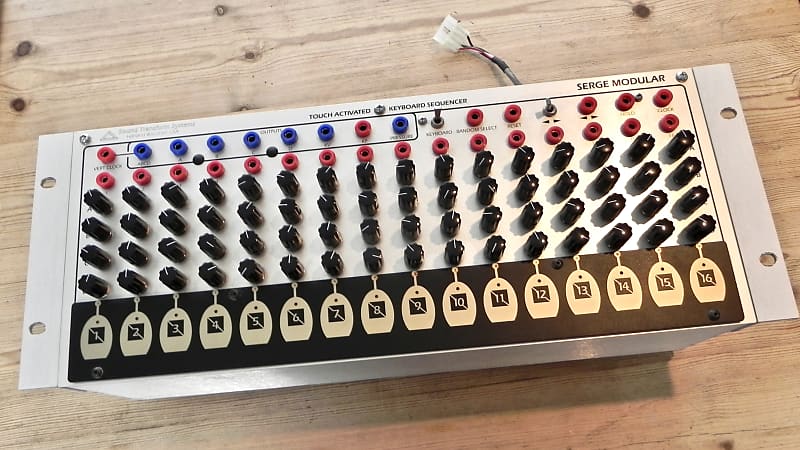 Serge TKB Touch Keyboard/Sequencer - Brushed Aluminum | Reverb