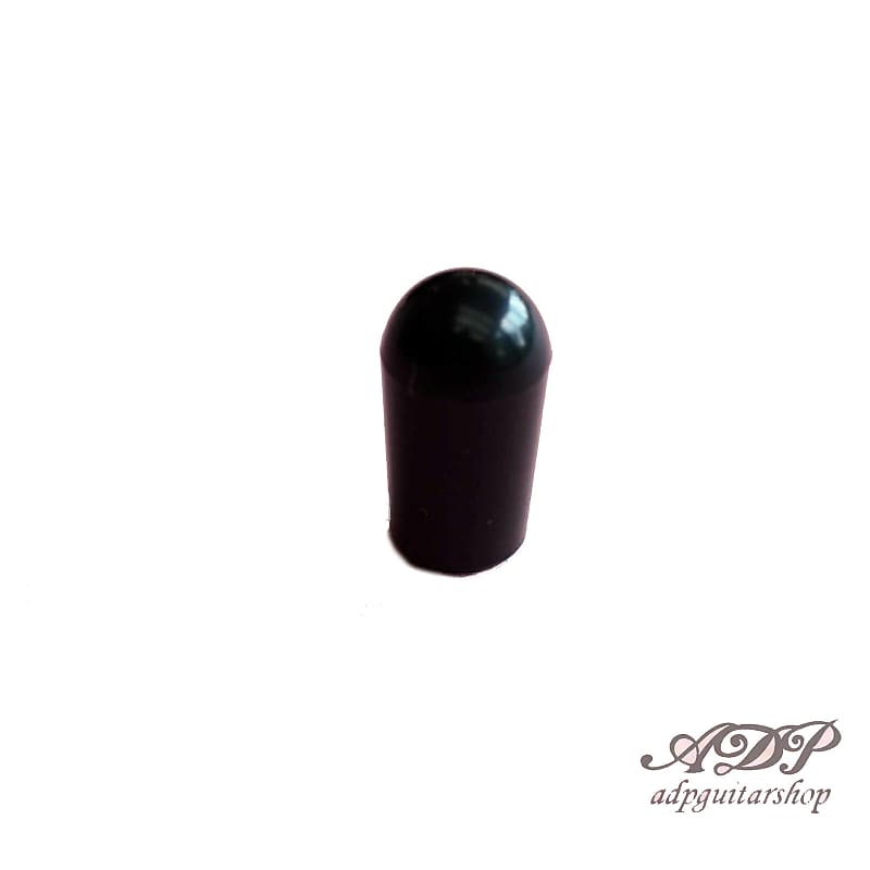 Black Inch size Switchcraft Toggle Switch Cap, Gibson style | Reverb