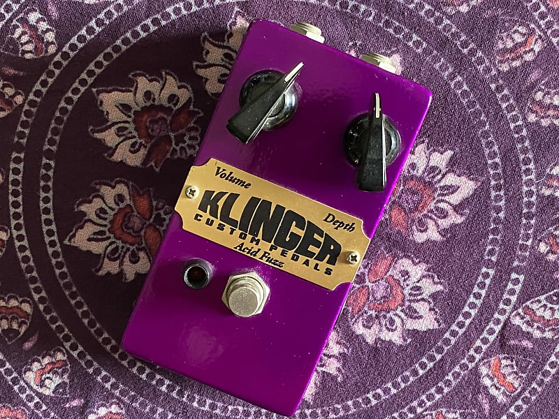 Klinger Custom Pedals Acid Fuzz 2015 Purple Gloss | Reverb
