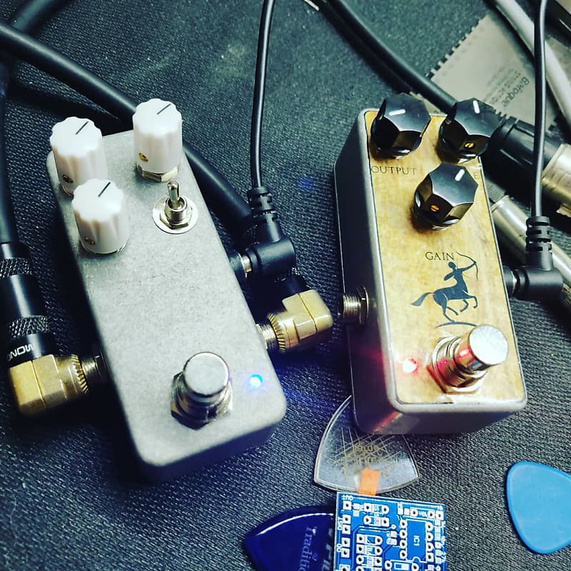 Klon Klone KTR Mythical Overdrive in a 1590A Enclosure | Reverb