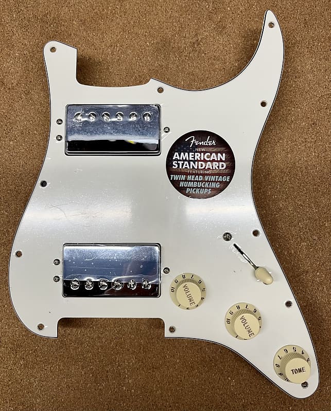 Fender Loaded American Standard HH Pickguard (Twin Head | Reverb