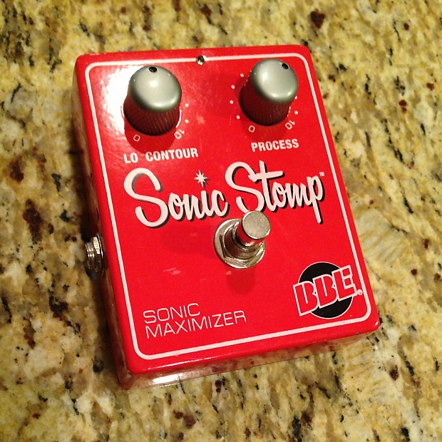 BBE Sonic Stomp Sonic Maximizer 2012 Apple Red | Reverb