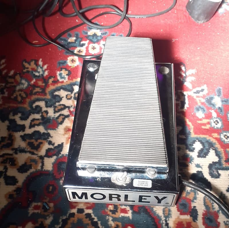 Tel-ray Morley Volume pedal 1970s - Silver | Reverb