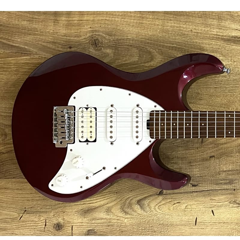 Olp by Music Man MM4 Silhouette - Metallic Red | Reverb