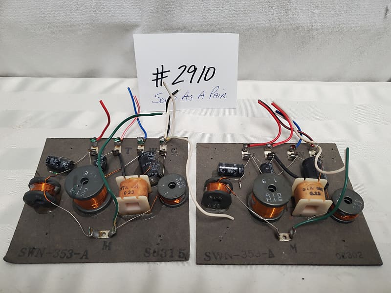 PIONEER VINTAGE SWN-353-A CROSSOVERS SOLD TOGETHER AS | Reverb Canada