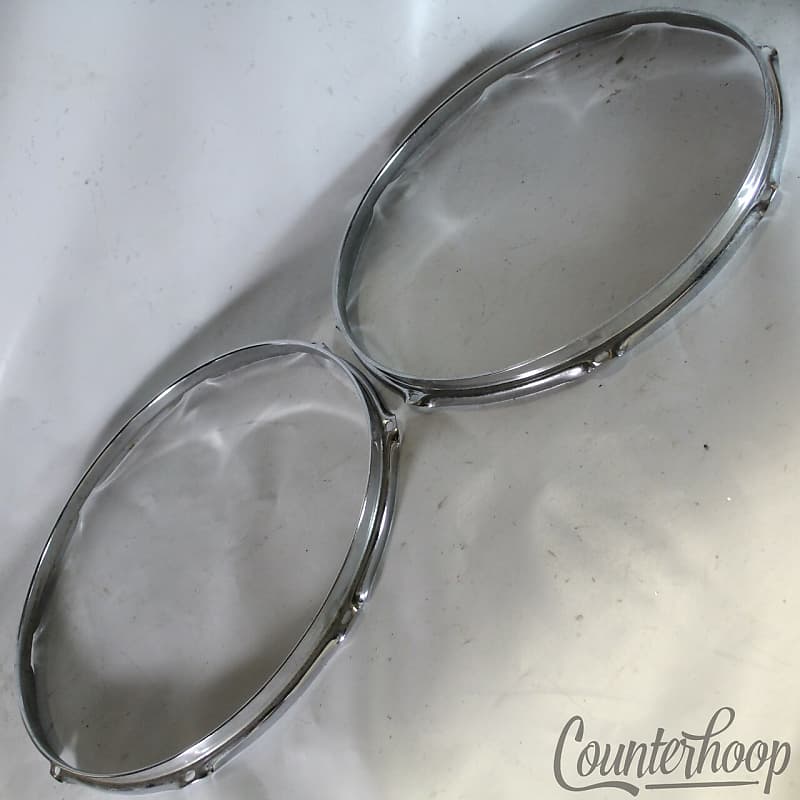 Tama 2x 16" Floor Tom Drum Rims/Hoops Vintage 80s | Reverb Canada