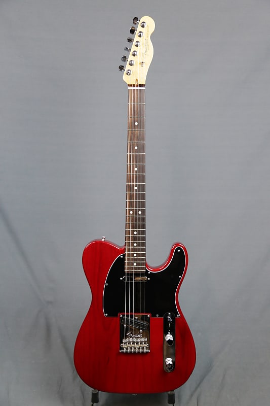 Fender American Standard Telecaster with HSC 2015 trans Red | Reverb