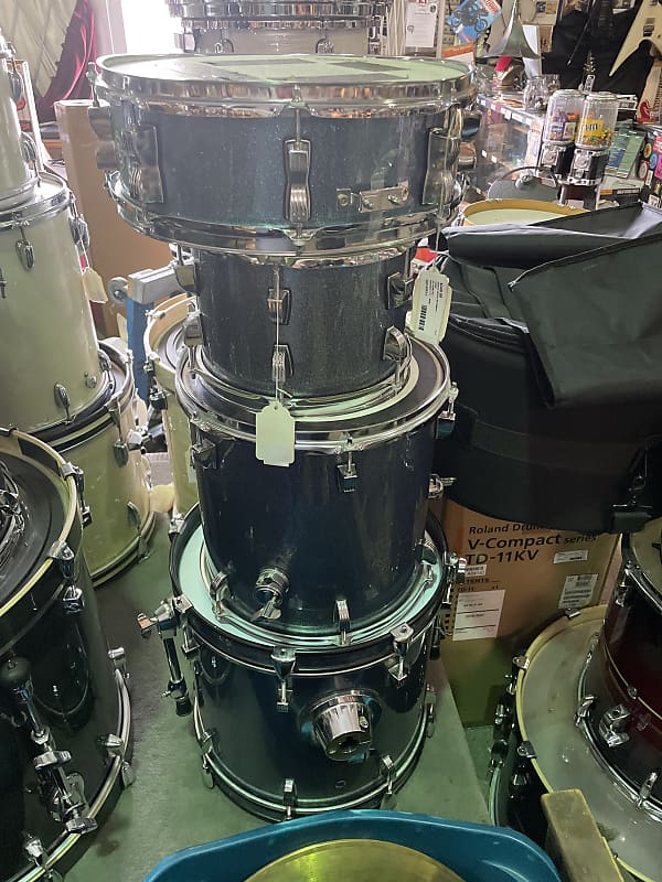 Ludwig Breakbeat 4-piece Drum Set Kit Toms Snare Kick Drums - | Reverb