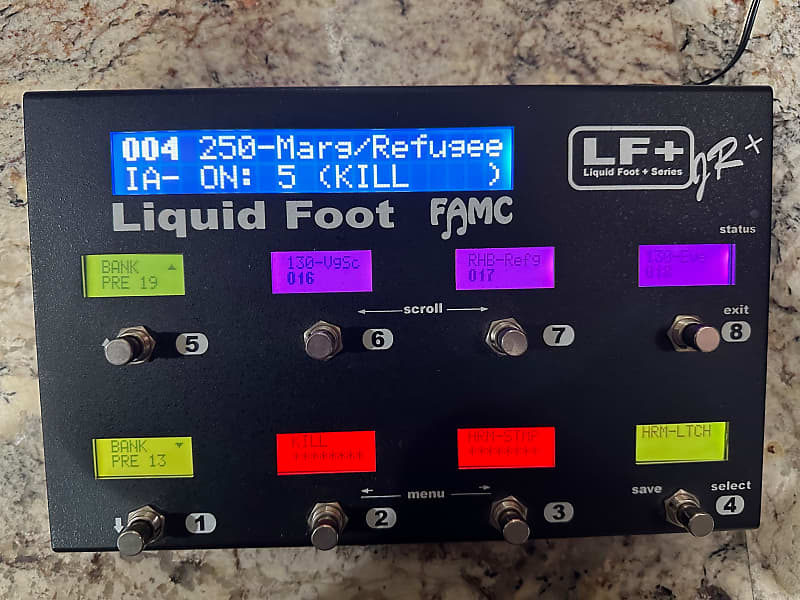 FAMC Liquid Foot JR+ MIDI Foot Controller Liquid Foot JR+ | Reverb