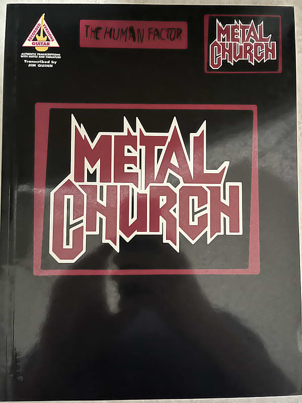 Metal Church - The Human Factor - Guitar Tab / Tablature Book | Reverb