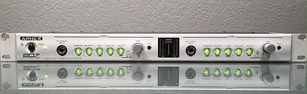 Aphex 207 Dual-Channel Tube Mic Preamp (USED) | Reverb