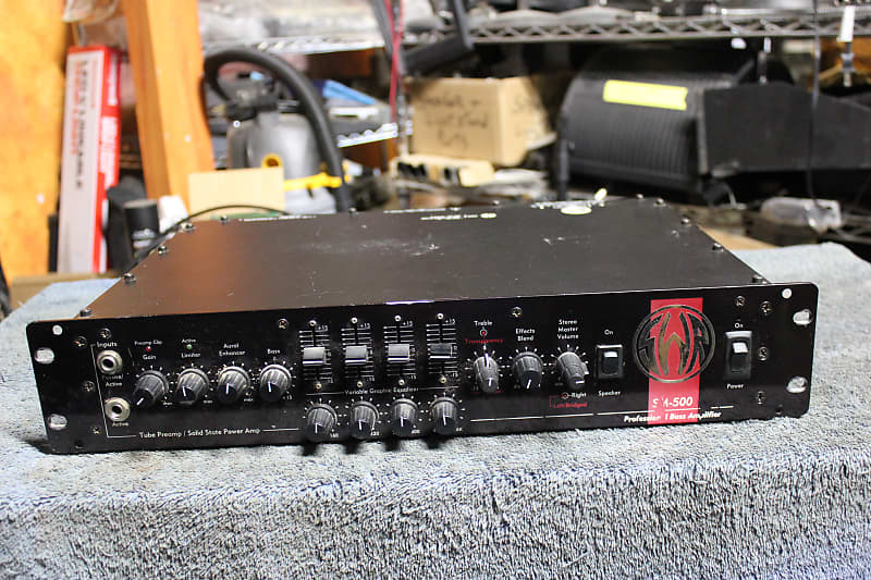 SWR SM500 Stereo/Mono 500 Watt Bass Head (Rack Mount) | Reverb