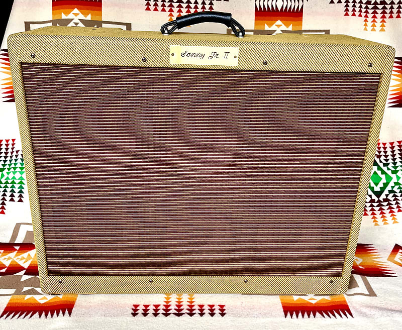 Sonny Jr II Harmonica/Harp Amplifier, Signed! Tweed | Reverb
