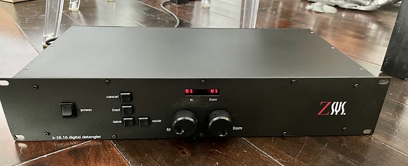 Z-Systems Z-16.16r digital detangler 2000s Black | Reverb UK
