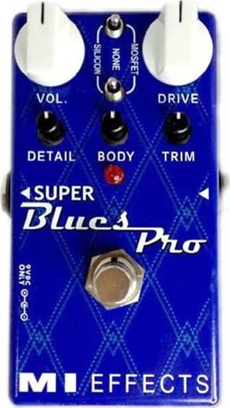 MI Audio Effects Super Blues Pro Overdrive v.1 Pedal | Reverb