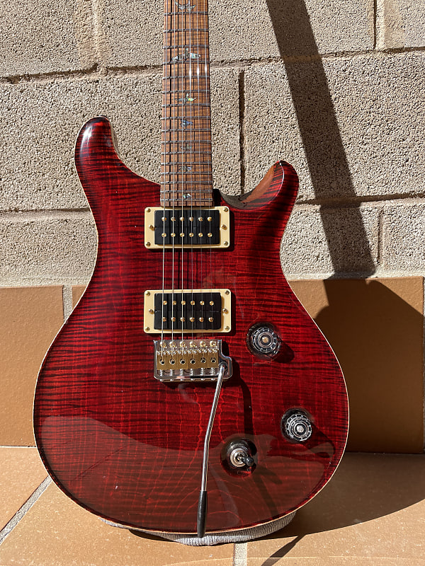 Mora Guitars PRS Custom 24 Type 2021 Fire Red | Reverb