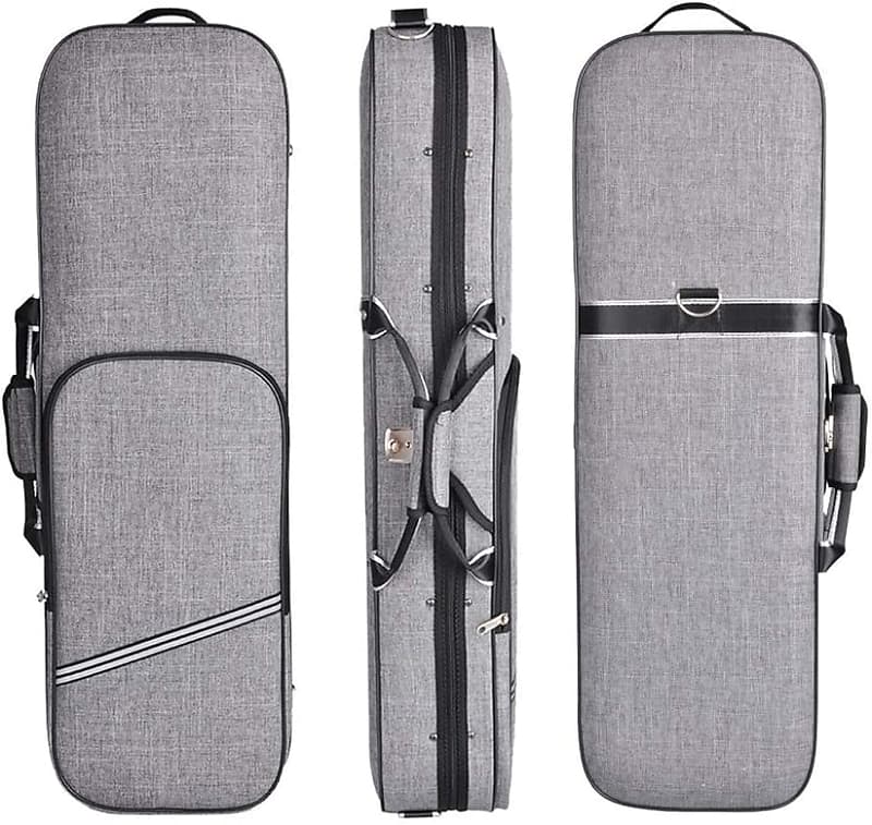 ADM 4/4 Full Size Violin Case Oblong Violin Hard Case with | Reverb