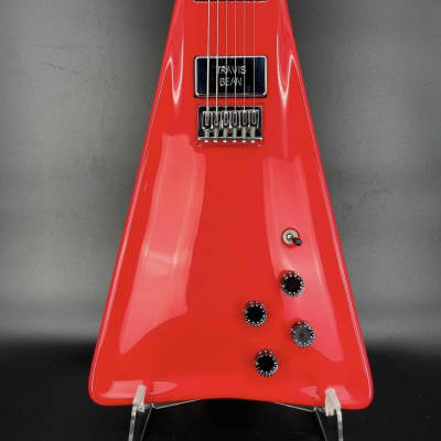 Travis Bean Designs TB3000 Wedge Ferrari Red 2022 & Polished | Reverb