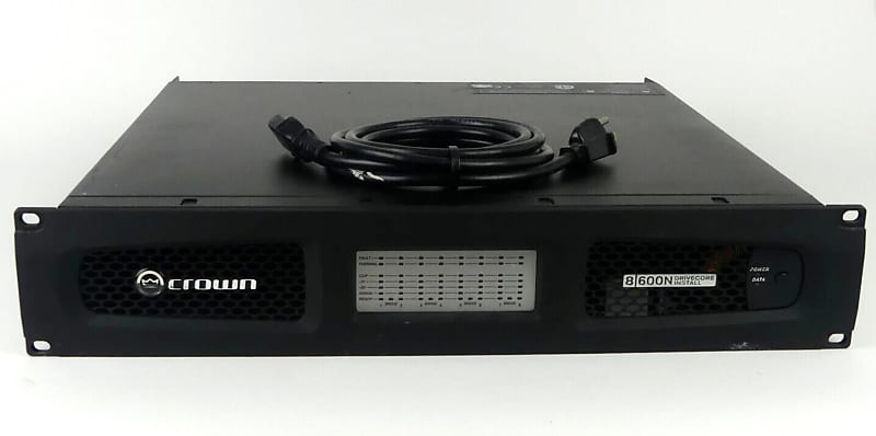 Crown DCi 8|600N 8-Channel 600W BLU Link Power Amplifier Amp | Reverb