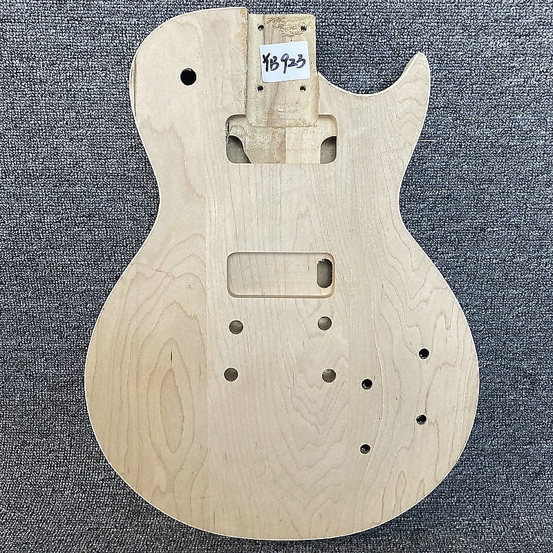 Solid Basswood Les Paul LP Style Guitar Body with P90s | Reverb