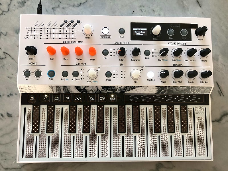 Arturia MicroFreak Limited Vocoder Edition White Hybrid | Reverb