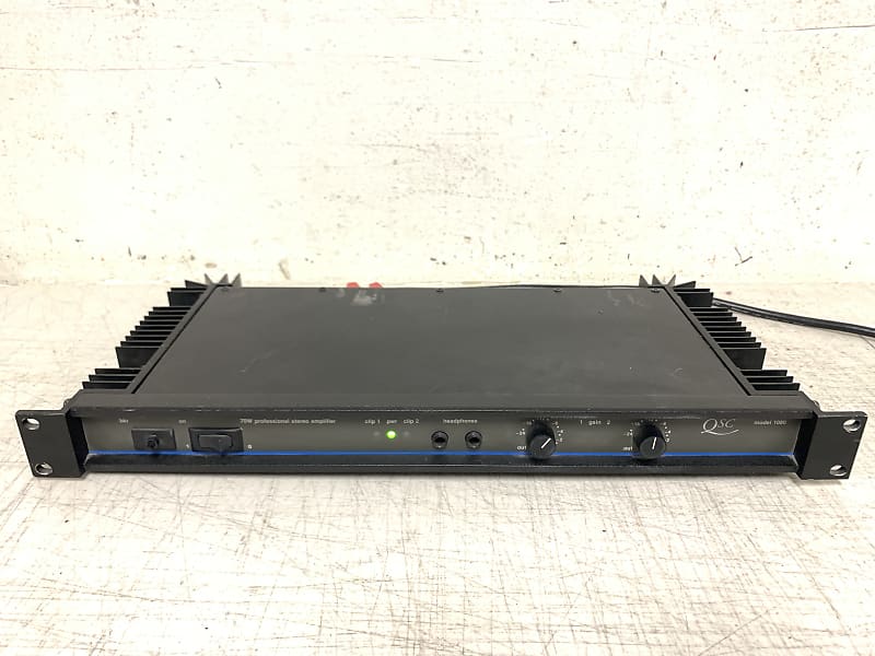 QSC 1080 70w Professional Stereo Power Amplifier | Reverb UK