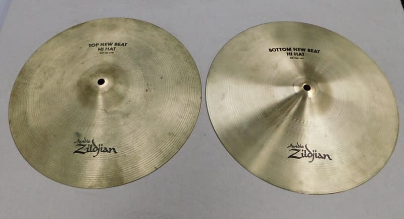 Avedis Zildjian 14" New Beat Hi Hat set | Reverb